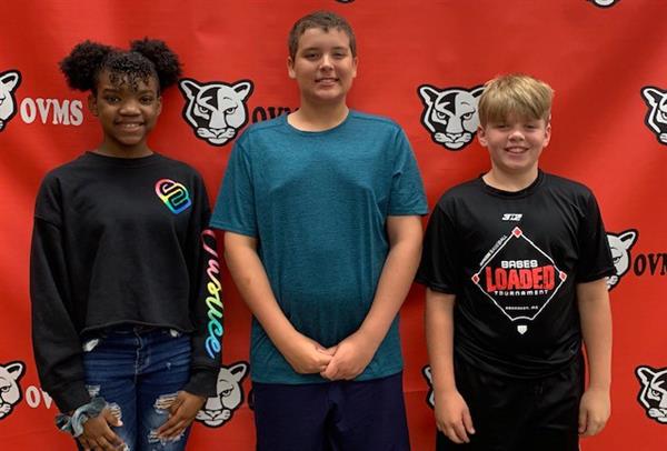 OVMS Monthly Honorees