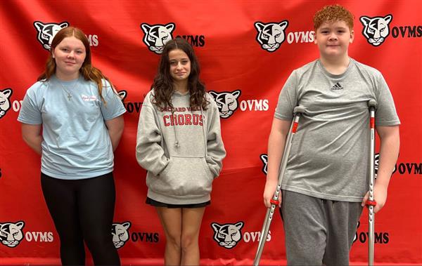 OVMS Monthly Honorees
