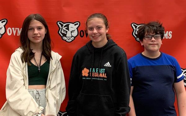 OVMS Monthly Honorees