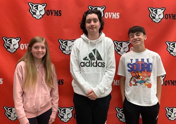 OVMS Monthly Honorees