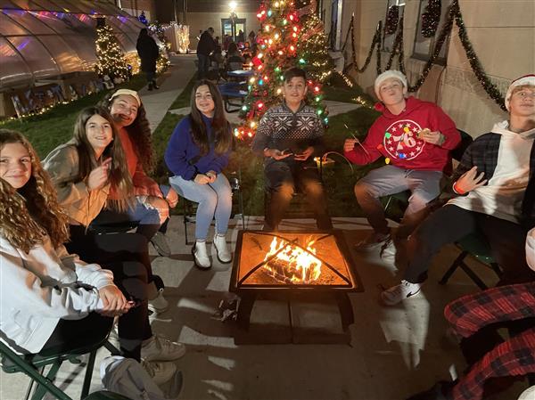 BHMS Transforms School Courtyard into Winter Wonderland