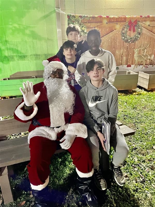 BHMS Transforms School Courtyard into Winter Wonderland